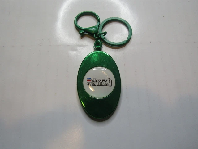 DODGE CHRYSLER PLYMOUTH Mopar Direct Connection Logo Keychain Green ...