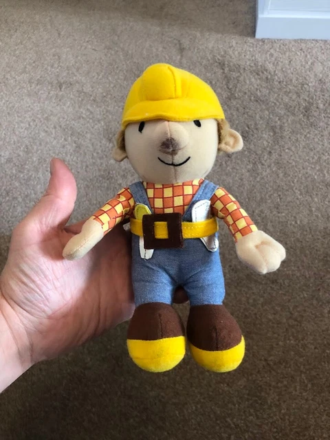 BOB THE BUILDER Soft Doll Toy Plush 2006 by Whitehouse 20cm £4.39 ...