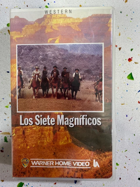 I SETTE MAGNIFICI VHS Video Western YUL BRYNNER STEVE McQUEEN - WARNER EUR 12,70 - PicClick IT