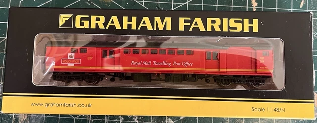 GRAHAM FARISH ROYAL Mail TPO Travelling Post Office Coach N Gauge £38. ...