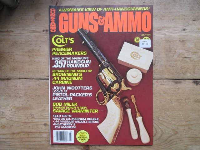 GUNS & AMMO Magazine July 1979 £6.37 - PicClick UK