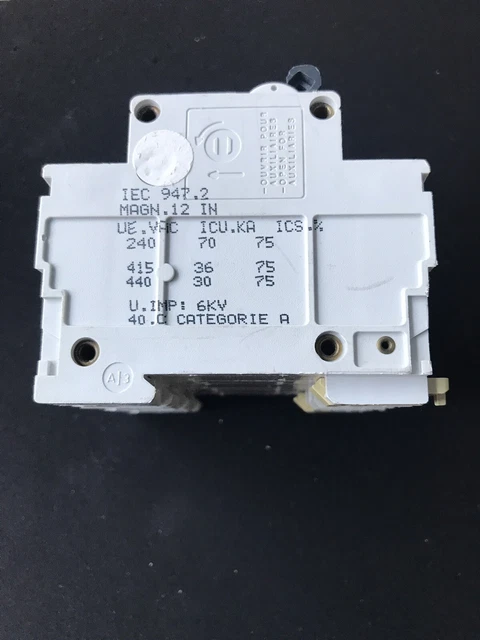 MERLIN GERIN NC100LS D32A 32A Type D 3 Pole MCB (27447) 36kA 415V ...