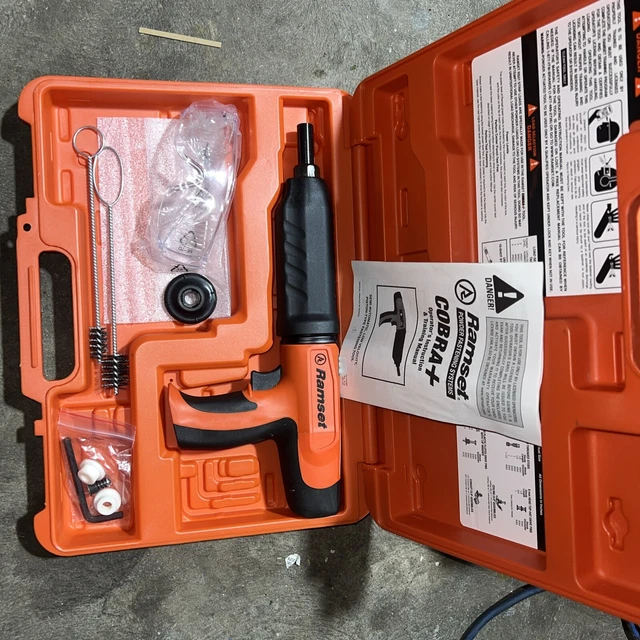 RAMSET 16942 COBRA+ 0.27 Caliber Semi-Automatic Powder-Actuated Tool ...