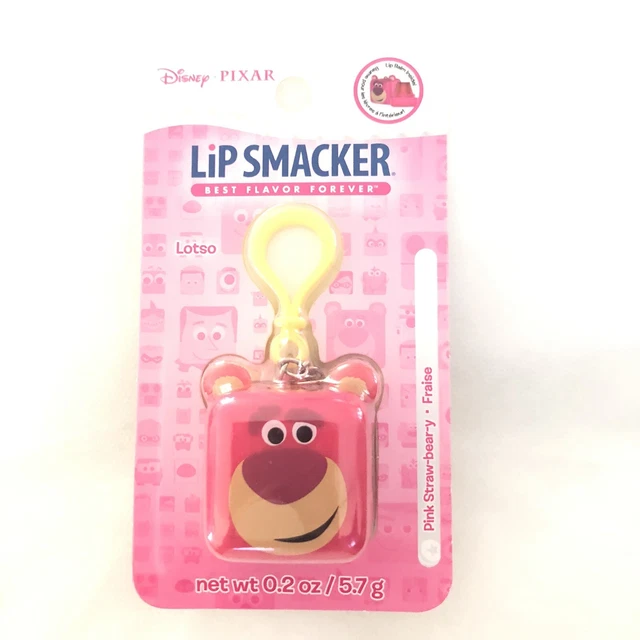 DISNEY PIXAR LIP Smackers Toy Story, Lotso Pink Bear Strawberry $4.98 ...