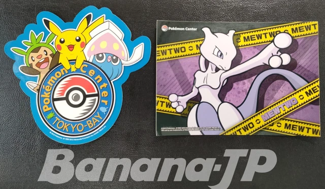 JAPANESE POKEMON CENTER Sticker set - Mewtwo Pikachu $1.75 - PicClick