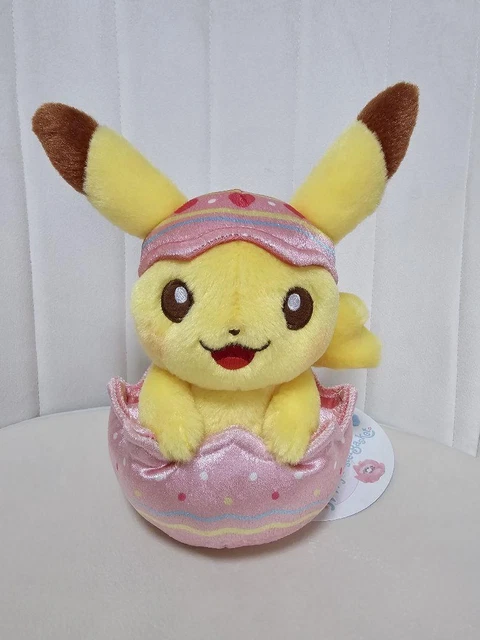 POKEMON CENTER JAPAN Easter egg Pikachu plush toy EUR 89,41 - PicClick FR