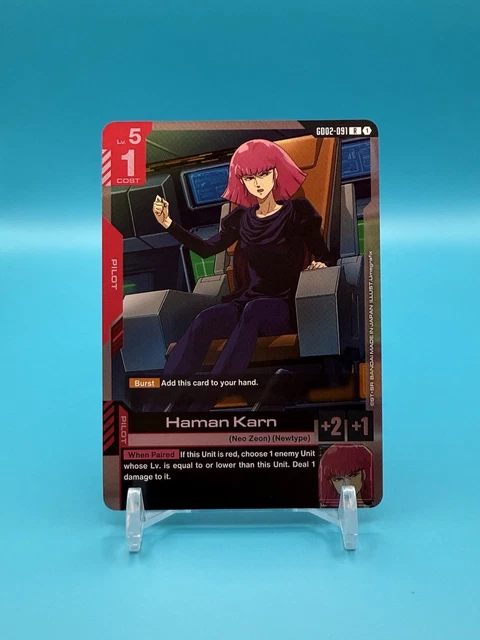 HAMAN KARN | Dual Impact (GD02) - GD02-091 - Gundam TCG $9.02 - PicClick AU