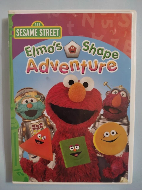 SESAME STREET - Elmo's Shape Adventure (DVD - 2011) VERY GOOD CONDITION ...