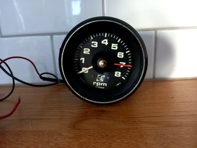 CLASSIC MINI MK1 BMC Smiths Speedwell Genuine Rev Counter Tachometer ...