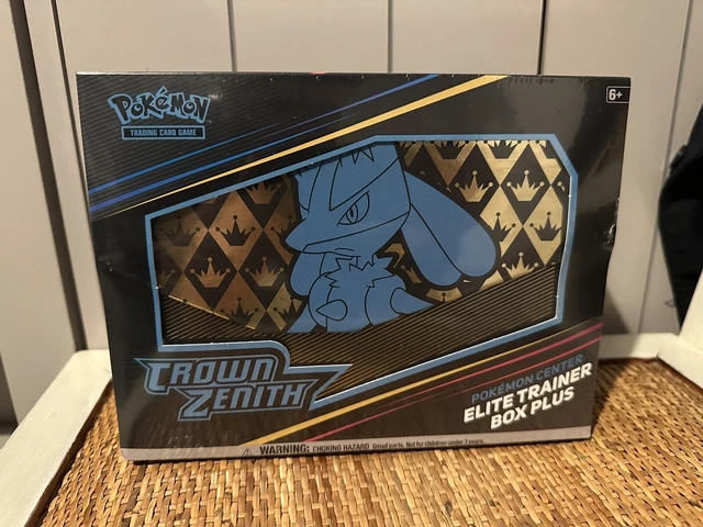 POKEMON TCG CROWN Zenith Pokemon Center Elite Trainer Box New & Sealed ...