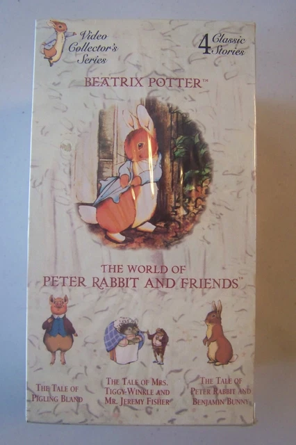 VHS BOX SET Beatrix Potter: The World of Peter Rabbit and Friends (4 ...