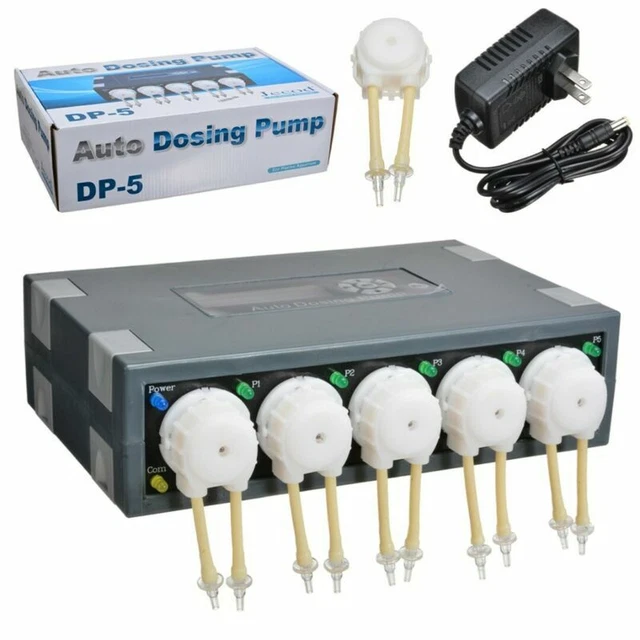 JEBAO DP-5/3 DOSEUR de pompe doseuse automatique pour aquarium récif ...
