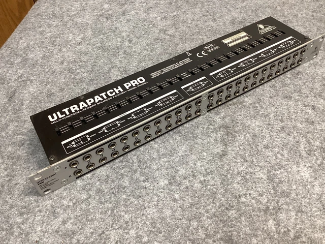 BEHRINGER ULTRAPATCH PRO Px3000 Balanced Patchbay Clean EUR 55,16 - PicClick DE