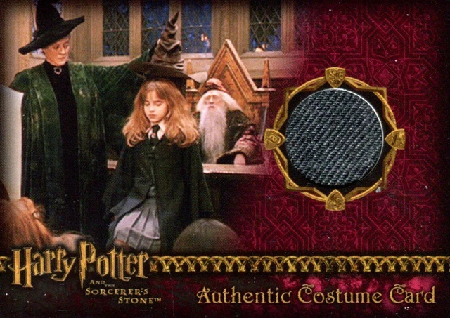 HARRY POTTER SORCERER'S Stone Female Hogwarts Students Costume Card HP ...