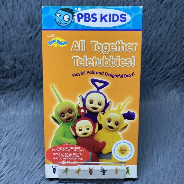 TELETUBBIES - ALL Together Teletubbies VHS 2005 PBS Kids Promotional ...