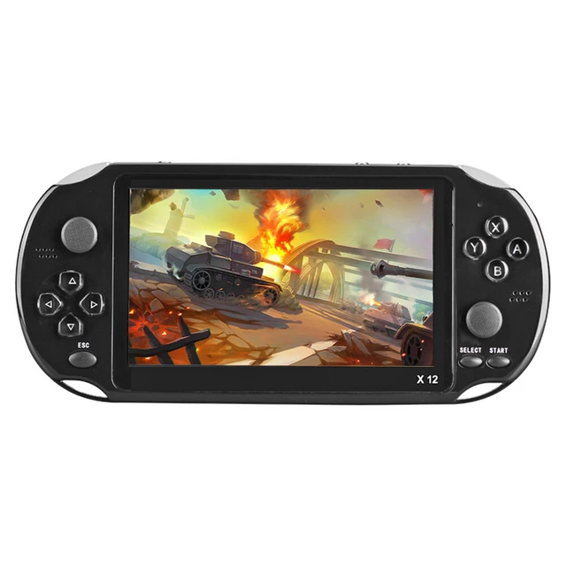 B# X12 VIDEO Game Consoles w/Double Rocker Built-in 2500 Games (8GB ...