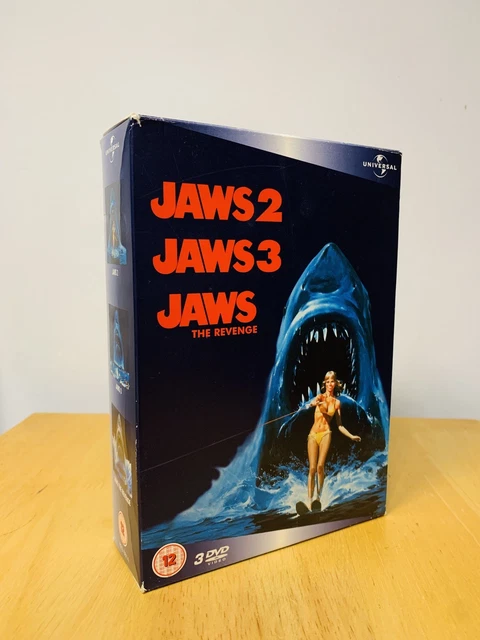 JAWS 2/JAWS 3/JAWS - The Revenge DVD Box Set 2005 £5.40 - PicClick UK