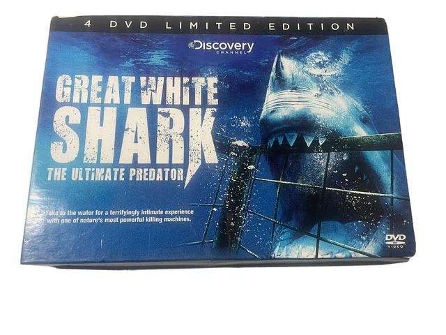 DISCOVERY CHANNEL GREAT White Shark 4 DVD Set The Ultimate Predator ...