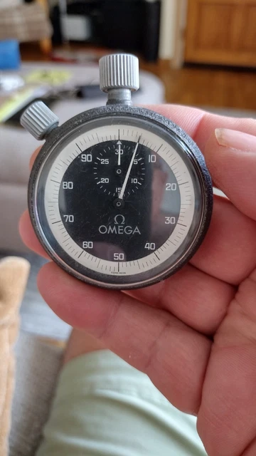 OMEGA - OMEGA STOP WATCH WITH 100sec TIMER - Perfect Working Order £129 ...