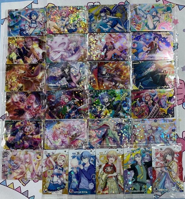 PROJECT SEKAI COLORFUL Stage Miku Wafer Card 5 Complete set All 26 types BANDAI £87.89 - PicClick UK