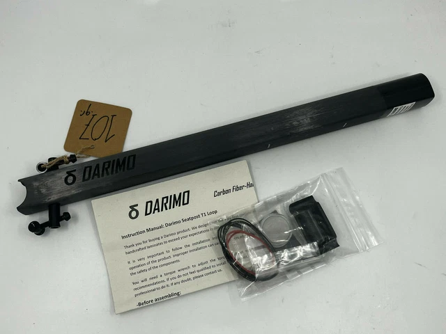 DARIMO T1 STRAIGHT 400mm Carbon Seatpost For Colnago C64 / V3RS (UD ...