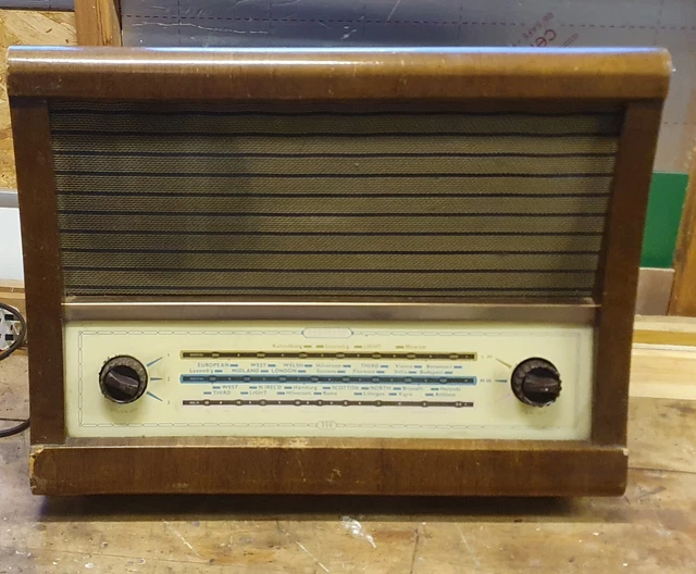 VINTAGE RADIO FERGUSON MODEL 356A 1950's Vintage Radio £15.00 - PicClick UK