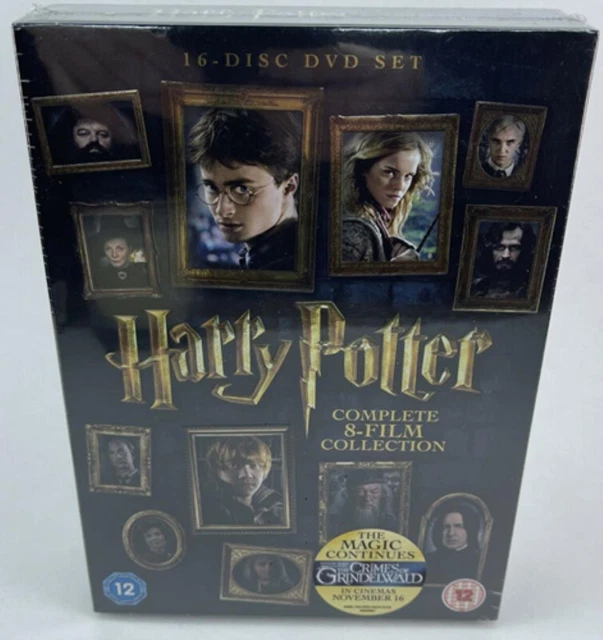 HARRY POTTER COMPLETE 8-Film Collection DVD Daniel Radcliffe (2016) £11.95 - PicClick UK