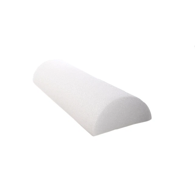 2MTR LONG UPHOLSTERY Profile D SHAPE. Polyfoam edge roll 50mm x 25mm ...