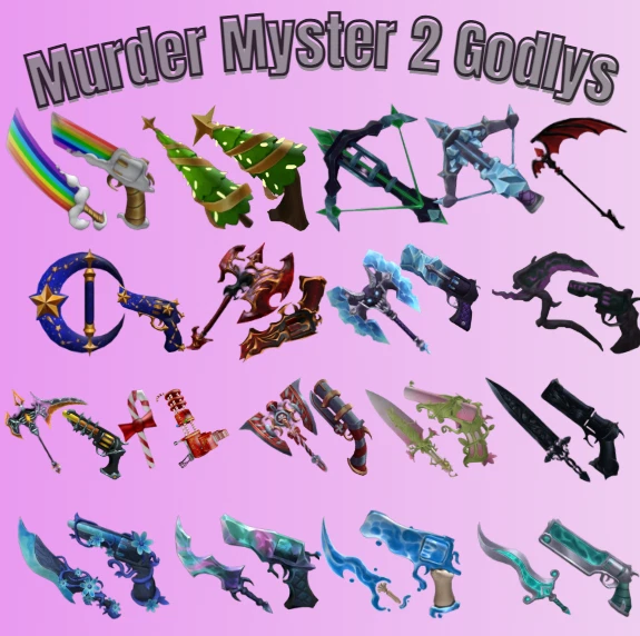 ROBLOX MURDER MYSTERY 2 Godlys mm2 EUR 9,99 - PicClick DE