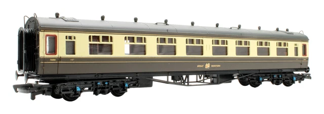 PRE-OWNED 34-050 COLLETT 60' 3rd Coach GWR Chocolate & Cream '1107' £26 ...