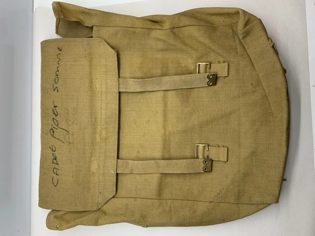 ORIGINAL WW2 BRITISH Army 37 Pattern Large Pack - 1945 Dated £19.99 ...