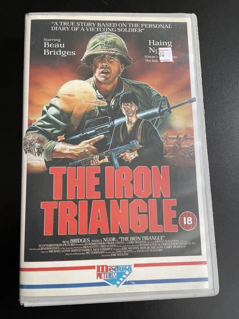 THE IRON TRIANGLE (VHS) 1989 Big Box Beau Bridges, Rare Vintage Movie £ ...