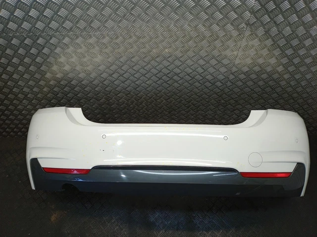 BMW 4 SERIES Bumper Rear White Alpinweiss 3 M Sport Coupe 8060889 F32 ...