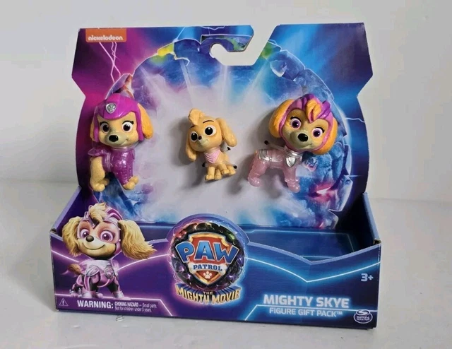 PAW PATROL THE Mighty Movie Mighty Skye Figure Gift Set | New Sealed ...
