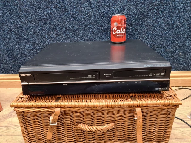 TOSHIBA RDXV59DTKB2 VHS DVD Recorder & 250GB HD Copy VHS to DVD £110.00 - PicClick UK