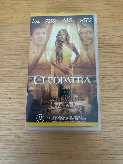 CLEOPATRA VHS - 2 Tape Mini-series 1999 - Very Good Condition - Aus PAL ...