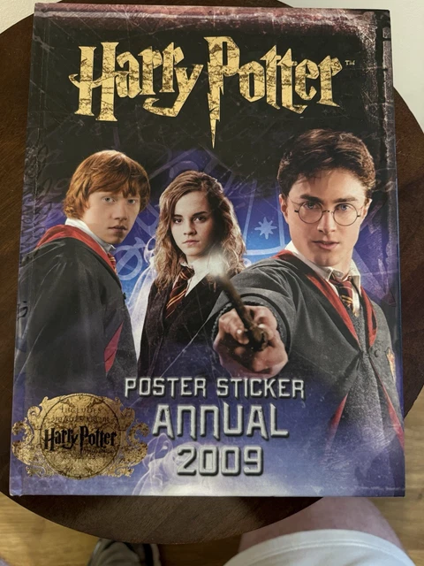 HARRY POTTER STICKER Poster Annual 2009 £16.15 - PicClick UK