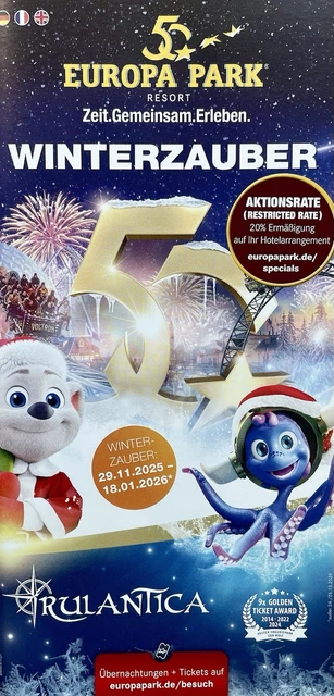 ALLGEMEINE BROSCHÜRE /PROSPEKT Winter 2025/2026 Europa-Park Rust ...