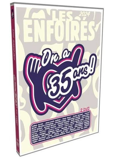 LES ENFOIRÉS 2024 - ON A 35 ANS ! 2 DVD - Neuf et emballé EUR 17,00 - PicClick FR