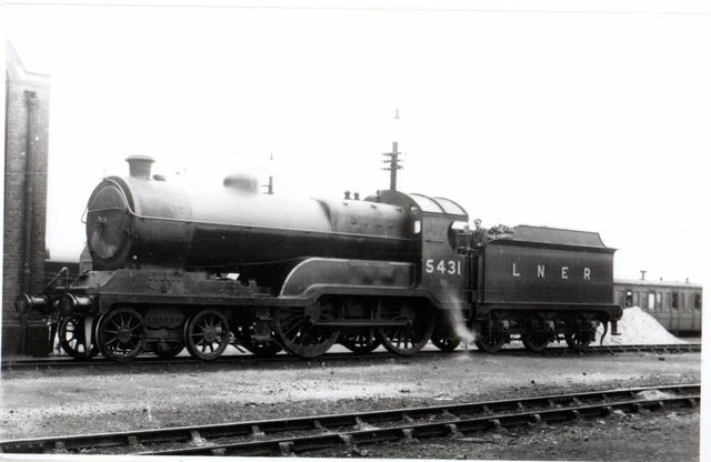 RAIL PHOTO LNER GCR 440 D10 5431 Neasden shed London £2.39 - PicClick UK