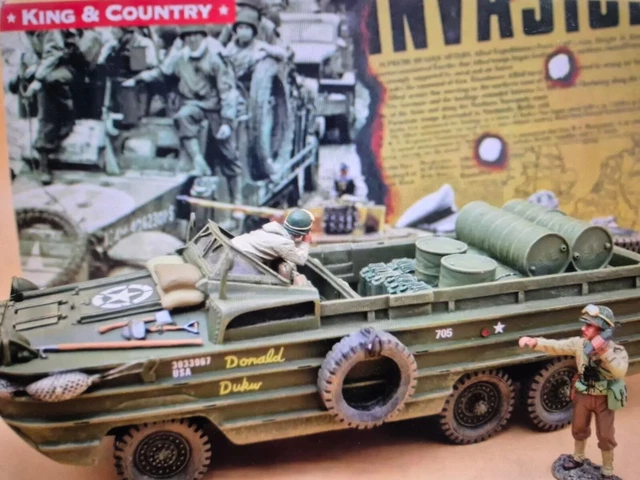KING AND COUNTRY DD063 DUKW Amphibious Vehicle £255.50 - PicClick UK