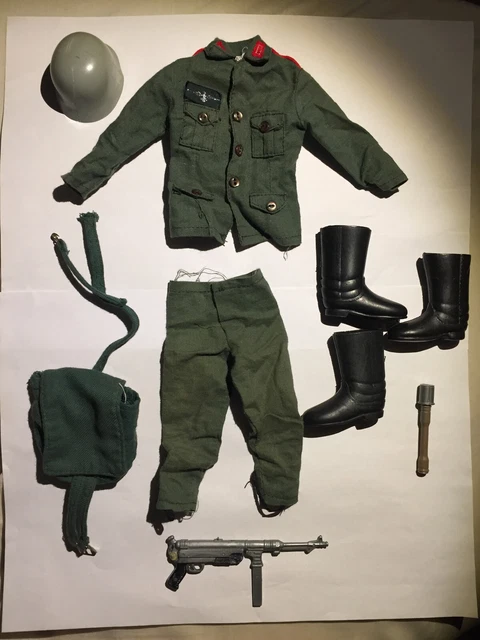 VINTAGE ACTION MAN Palitoy German Stormtrooper Uniform, Part Complete £ ...