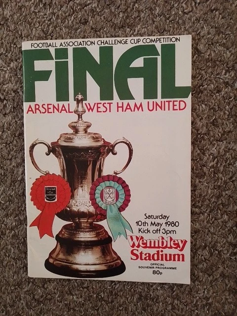 5X FA CUP Finals (Listed) £4.38 - PicClick UK