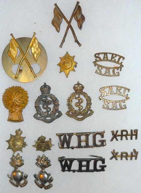 WW1 BRITISH, Canadian, Australian, New Zealand, SA Army Military Pin ...