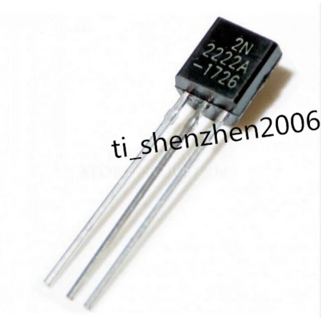 55PCS NEW NPN Transistor 2N2222A 2N2222 TO-92 #A6-13 EUR 2,93 - PicClick DE