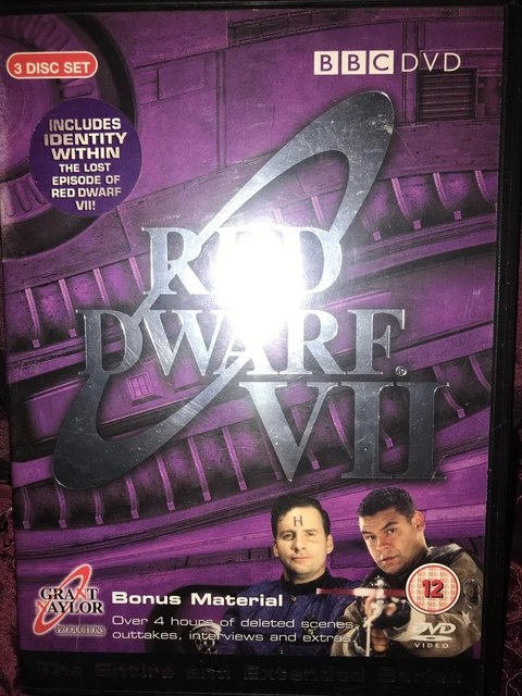 RED DWARF : Complete BBC Series 7 DVD Boxset 3 Discs vgc £1.20 ...