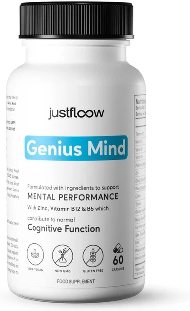 GENIUS MIND® NOOTROPIC Brain Supplement, Support Cognitive Function ...