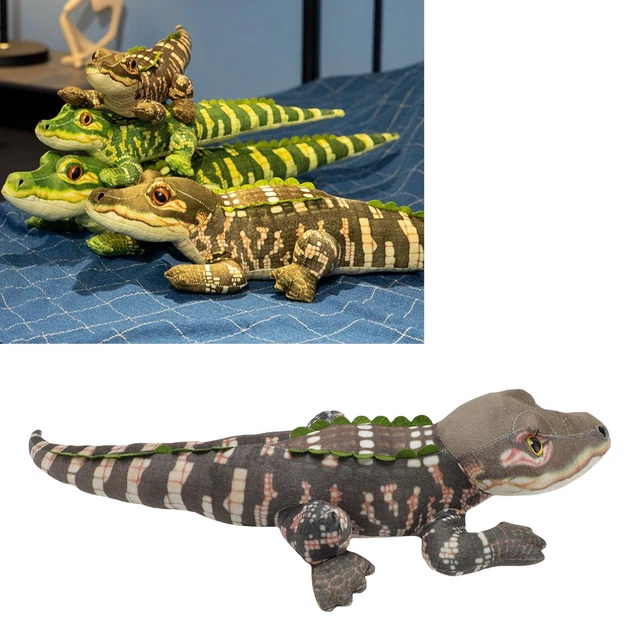 PLUSH GATOR TOY Stuffed Animal Gator Toy Adorable For Home Decor £14.08 ...