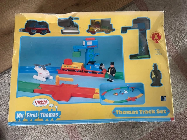 MY FIRST THOMAS The Tank Engine Golden Bear Trains Carriages Track Set £57.91 - PicClick UK