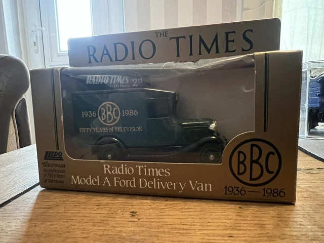 1986 LLEDO RADIO Times BBC 50 Years Model A Ford Delivery Van Limited ...